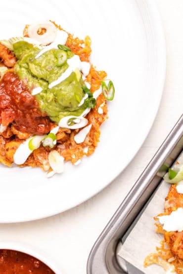 Ultra Crispy Keto Tostadas (Only 2 Low-Carb Ingredients) | Keto Bosh